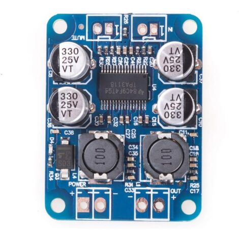 TPA3118 PBTL 60W DC 8-24V Mono Digital Audio Amplifier Board AMP Module ...