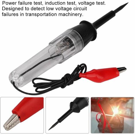 Crayon de test de voiture, sonde de détecteur de testeur de circuit de ...