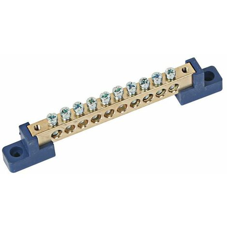 Bornier de Répartition Non Isolé pour Tableau Eléctrique - Neutre 10PIN ...