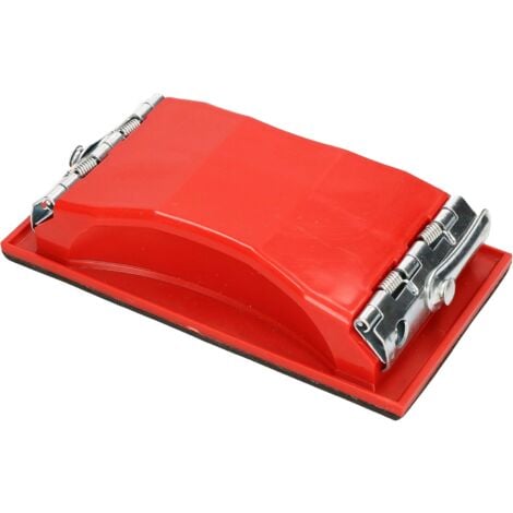 Ponceuse Manuelle, Rouge, 85x165mm