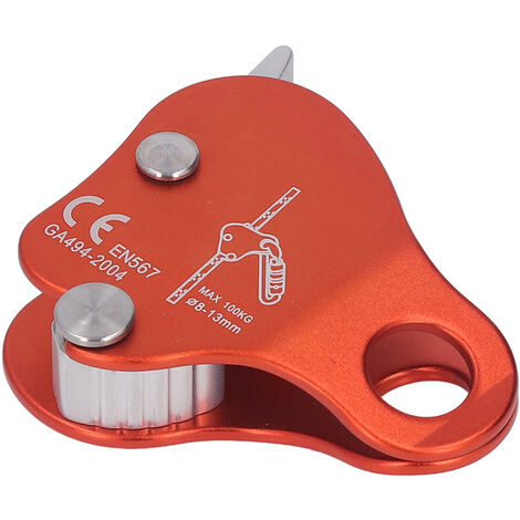 TONYSA Bloqueur de Corde d'Escalade en Alliage d'Aluminium Autobloquant ...