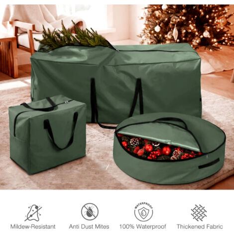 Rangement pour Décorations de Noël, Boite Rangement Boules de Noël avec ...