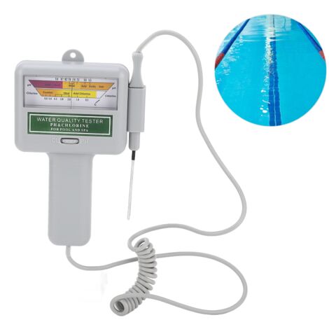 TONYSA Ph Tester Swimming Pool Checker Kit Water Quality Monitor Pc101 ...