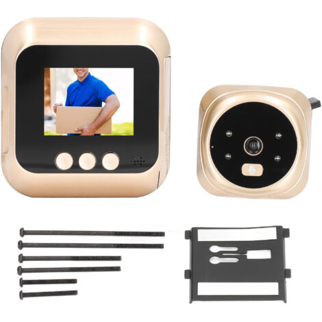 TONYSA 2.4in Smart Door Viewer TFT LCD Screen Display 135° Wide Angle ...