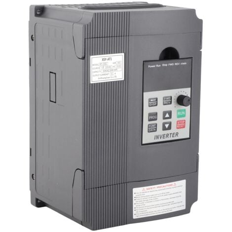 TONYSA Onduleurs et Convertisseurs VFD AC220V 2,2KW, Convertisseur de Fréquence Monophasé ...