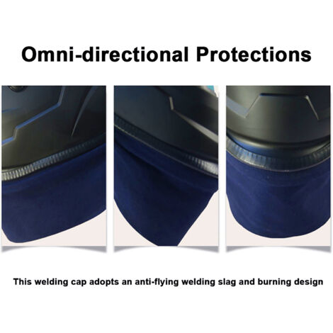TONYSA Protège-Cou, Cut Welding Helmet Neck Gaiter Protège-Cou ...