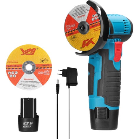 TONYSA Mini Meuleuse D'Angle Sans Fil 12V Professional Disqueuse Sans ...