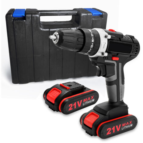 TONYSA Perceuse électrique sans fil ，3 en 1 Perceuse sans fil 21 V pour ...