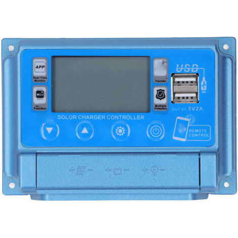 TONYSA Contrôleur de charge solaire MPPT 12 V/24 V/36 V/48 V/60 V, régulateur de panneau ...