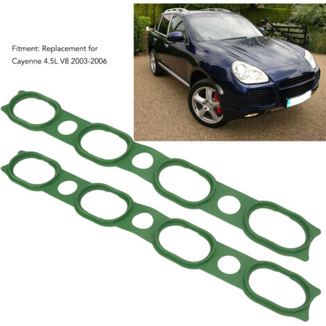 TONYSA Jeu de joints de collecteur d'admission en caoutchouc vert ...