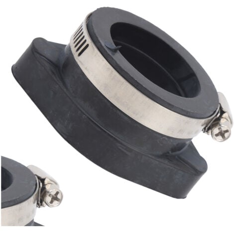 TONYSA Collecteur d'admission de carburateur 1 pouce avec adaptateur adapté pour 110cc 125cc ...