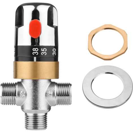 TONYSA Vanne de contrôle thermostatique de la température, mélangeur de ...