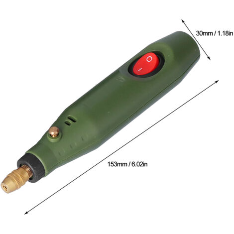 TONYSA 18pcs MINI MINI ELECTRIC GRIND GRING SCRAVER STAL KIT ROTARY ...