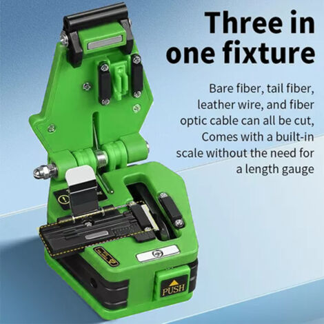 TONYSA Couperet de Fiber 16 points de clivage, 48000 clivages, fusion à ...