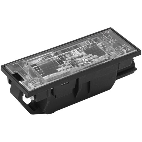 TONYSA Plaque d'immatriculation 8200480127 Remplacement de la lampe à ...