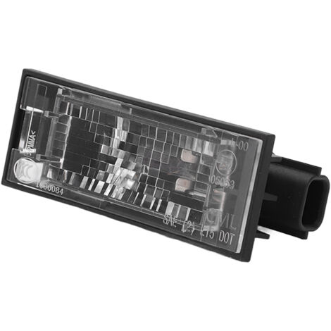 TONYSA Plaque d'immatriculation 8200480127 Remplacement de la lampe à ...