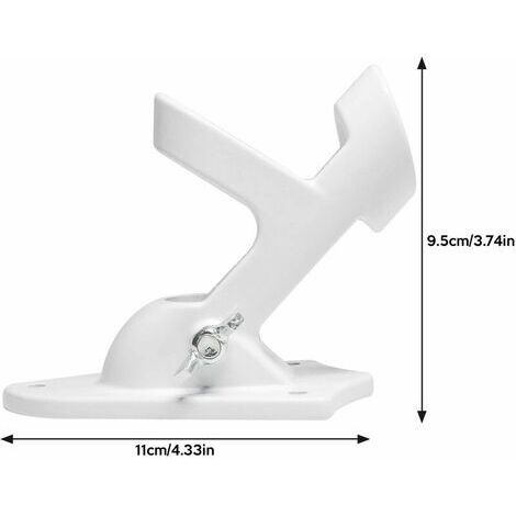 Support de mât de Drapeau Réglable Porte-Drapeau Base De Mât De Drapeau ...