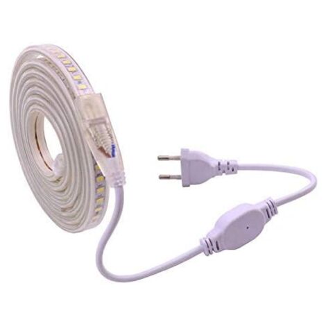 Ruban à LED avec Interrupteur 2M Bande LED 220V IP65 étanche Led Ruban ...