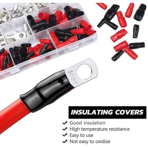 Lot de 120 cosses de câble pratiques faciles à utiliser et efficaces ...