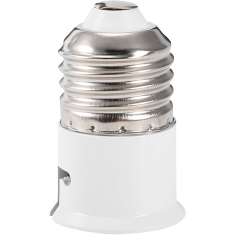 Adaptateur de douille d'ampoule domestique E27 à B22 convertisseur de base de conversion de douille