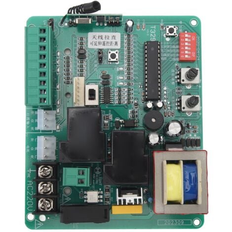 Carte de commande de circuit universelle pour ouvre-porte coulissant Carte de commande ...