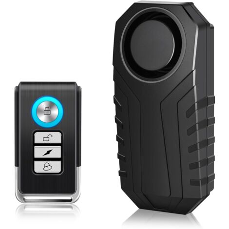 Alarme de vélo Moto avec Telecommande,Alarme Velo sans Fil Avec113 DB ...