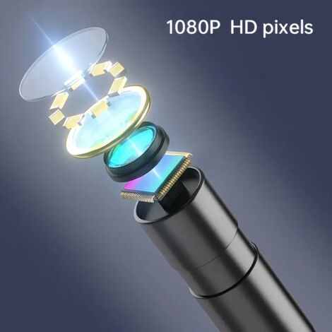 Endoscope de plomberie et mécanique outil de maintenance domestique HD ...