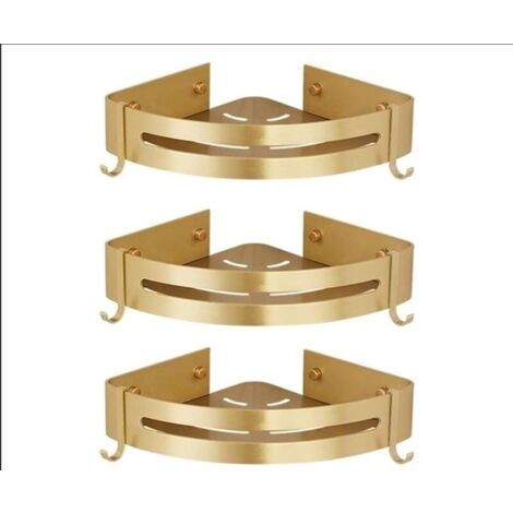 Étagère Douche Sans Perçage Etagere Angle Salle de BainTablette Salle ...