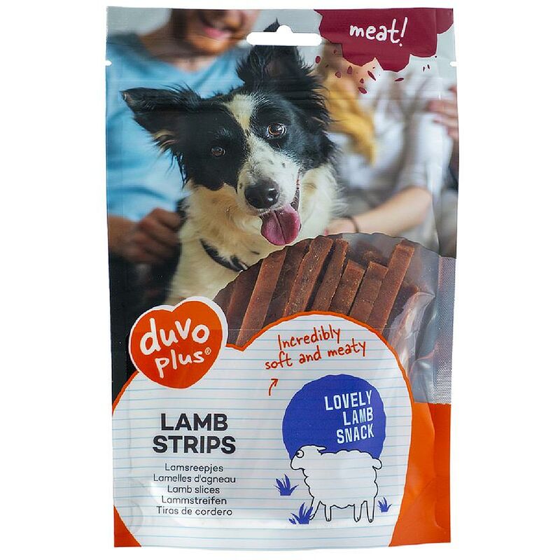 Duvo Meat Cordero Strips 80 gr bolso