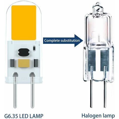 Ampoule LED G6.35 GY6.35 LED 2W 12V Haute Luminosité équivalente Lampe ...