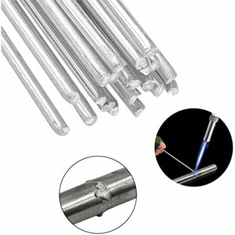 Baguette de Soudure, 50 pièces électrodes de soudage soudure en aluminium à basse température de ...