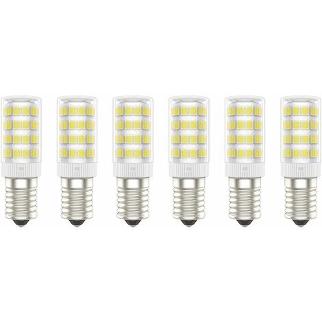 Ampoules LED E14, 5W (Équivalent à 50W), Blanc Froid (6000K), AC220-240V, Sans Scintillement ...