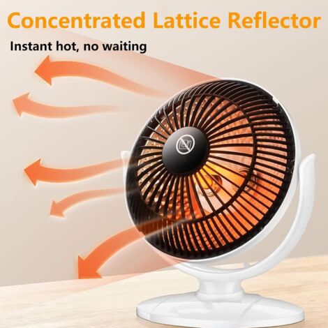 Chauffage d'espace Portable, 200 W Mini radiateur électrique à Tube de ...