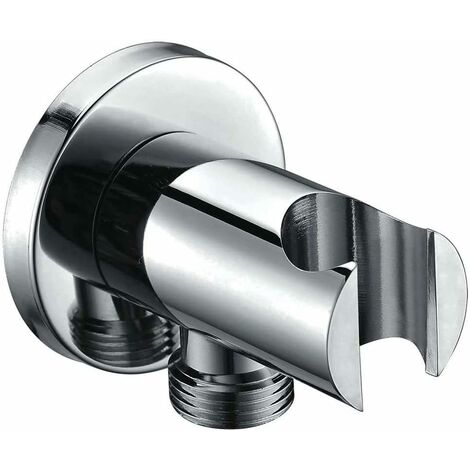 Support de douchette à main, coude de raccordement mural avec support ...