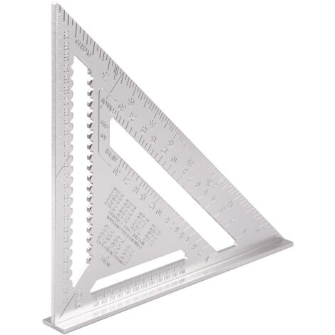 Equerre de charpentier 300mm - Equerre de menuisier en aluminium de ...