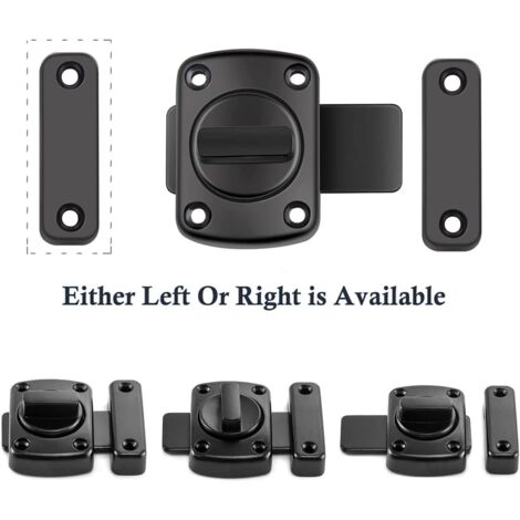 Loquet verrou de porte de salle de bain de fenêtre de cabinet pivotant ...