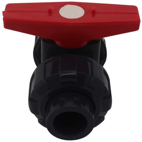 Vanne double union à coller diam 20 25 32 40 50 63 75 90 110mm vanne boisseau pvc robinet ...