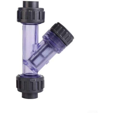 Filtre Tuyau PVC y Type63mm Filtre Maille Aquarium Irrigation crépine ...