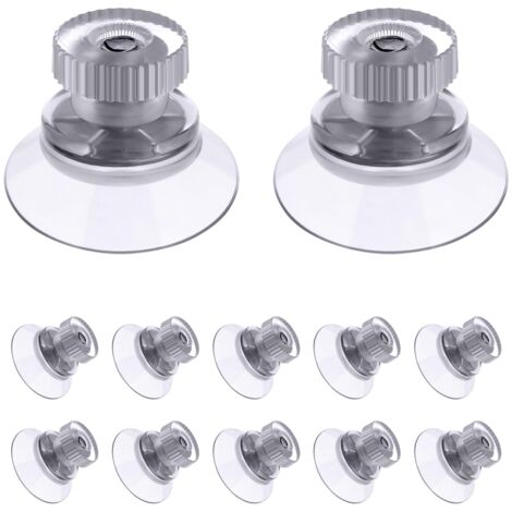 ventouse a visser, 12 Pièces 25mm Ventouses Transparentes avec Filetage ...
