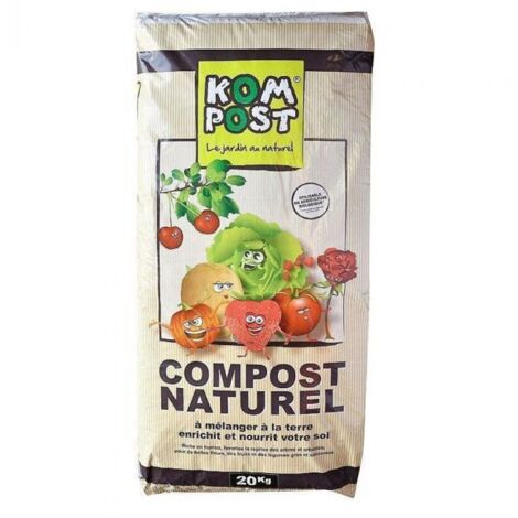 Compost vert amendement organique PRO 10 sacs 20 kg