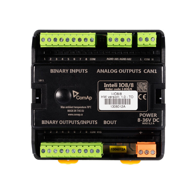 Inteli IO8/8 Entradas/Salidas Binarias ComAp (I-IO8/8)