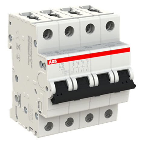Interruptor Magnetotérmico 4P 32A curva C 6KA ABB 2CDS254001R0324 674032 EAN 541365674032