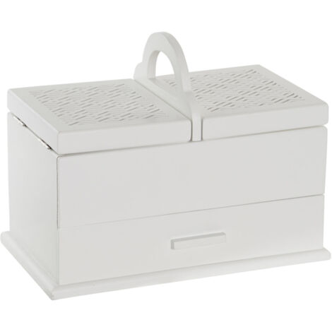 Joyero Mdf Cristal 30X17X24 Rosa Palo JO203790