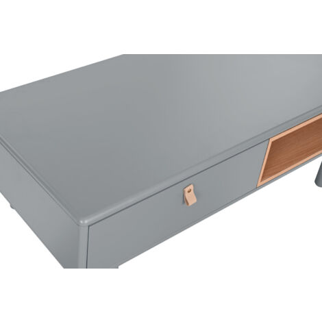 Mesa Centro Mdf Pu 120X60X40 Gris