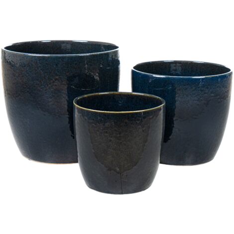 Set 3 Macetones Porcelana