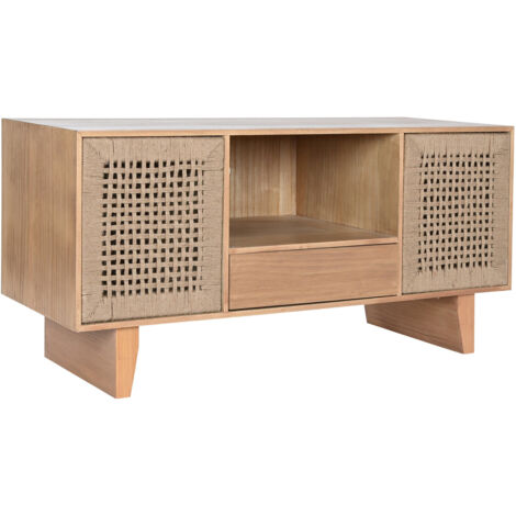 Mueble Tv Pino Yute 120X40X55 Natural