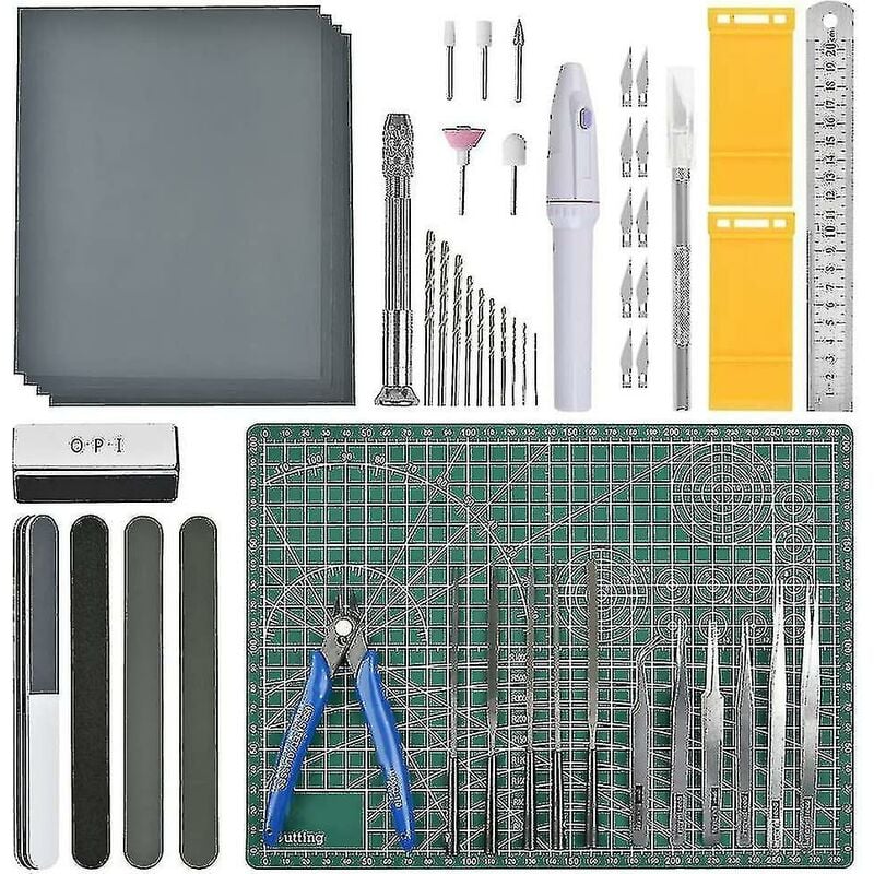 CREA Gundam Model Tools Kit Hobby Building Tools Craft Set Gundam Modeler Basic Tools