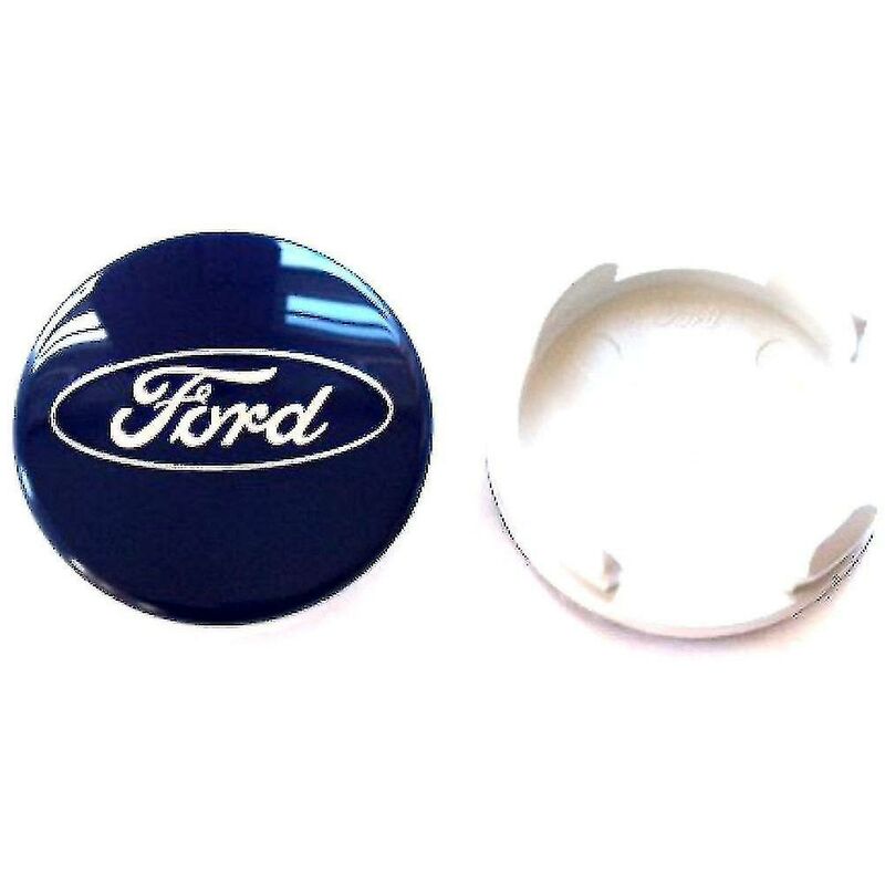 CREA Blue Ford Wheel Center Cap Hub Badge 54mm 1 Pcs For C-max Galaxy ...