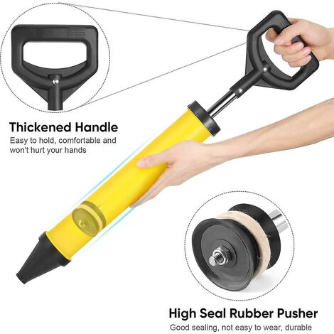 CREA Mortar Syringe, Grout Gun For Mortar, Hand Mortar Pump With ...