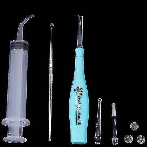 Outil d'extraction de pierre d'amygdale, lumière Led, cure-oreille en ...